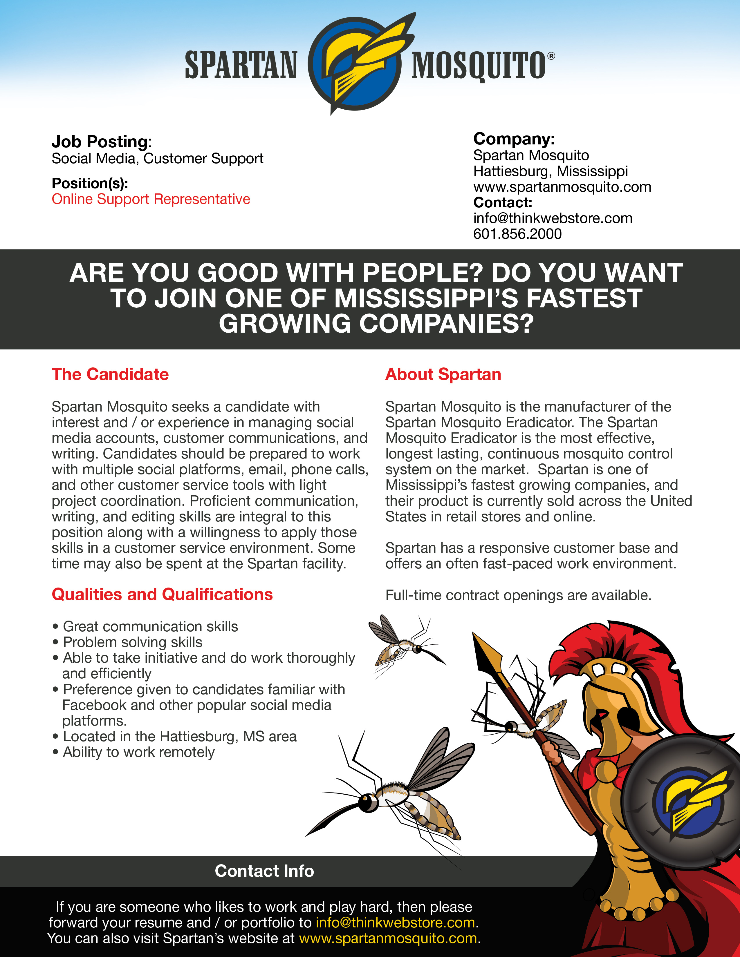 Spartan-JobListing-20190218a | Designing Creative Graphics and Websites ...